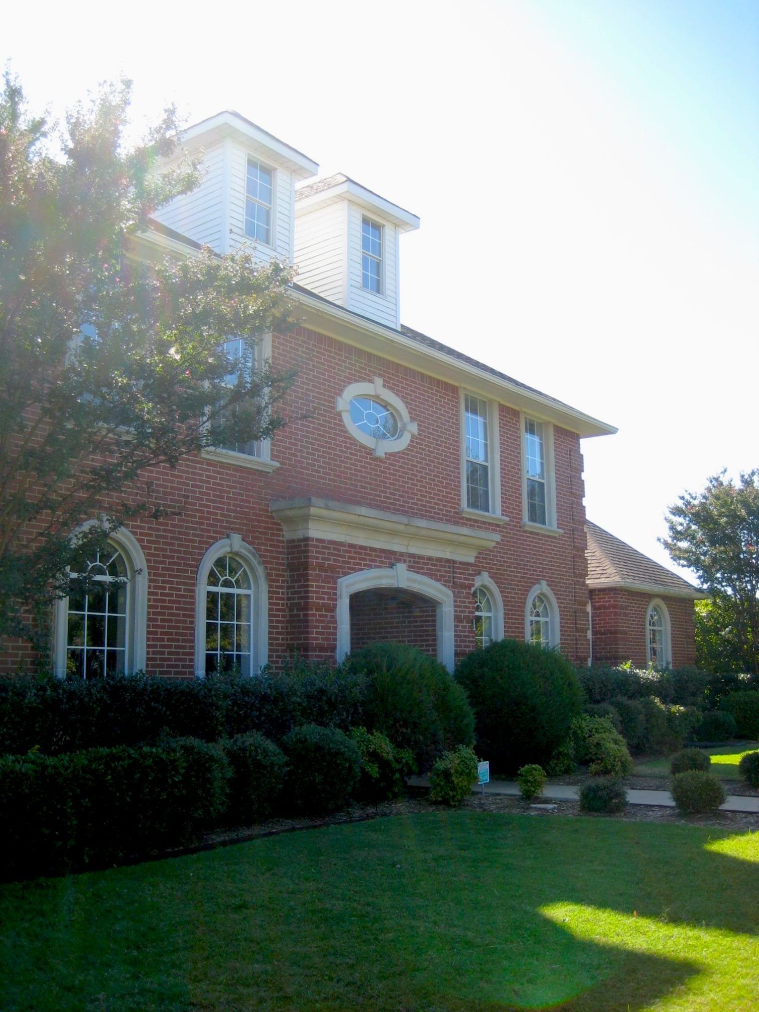 Our large overgrown yard met its match! DIY frontyard landscape.