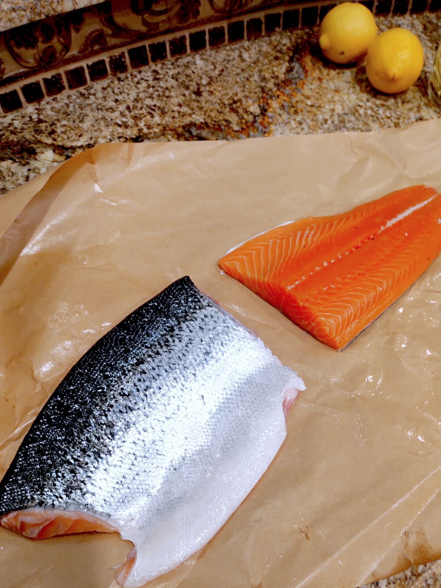 Easy dinner party food with salmon (the super food) + Bonus Trick!