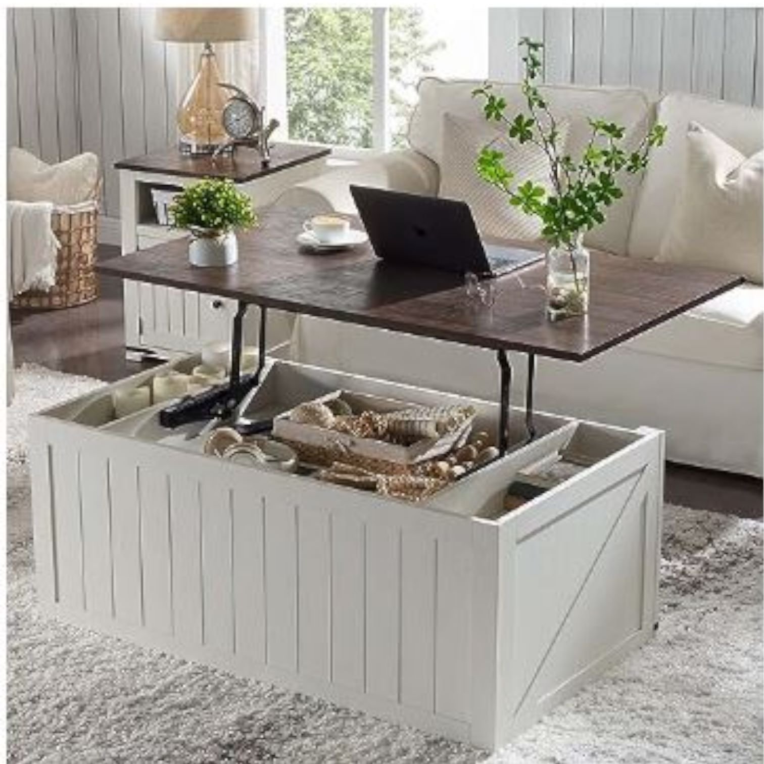 How To Make Lift Top Coffee Table With Storage (the easy way)