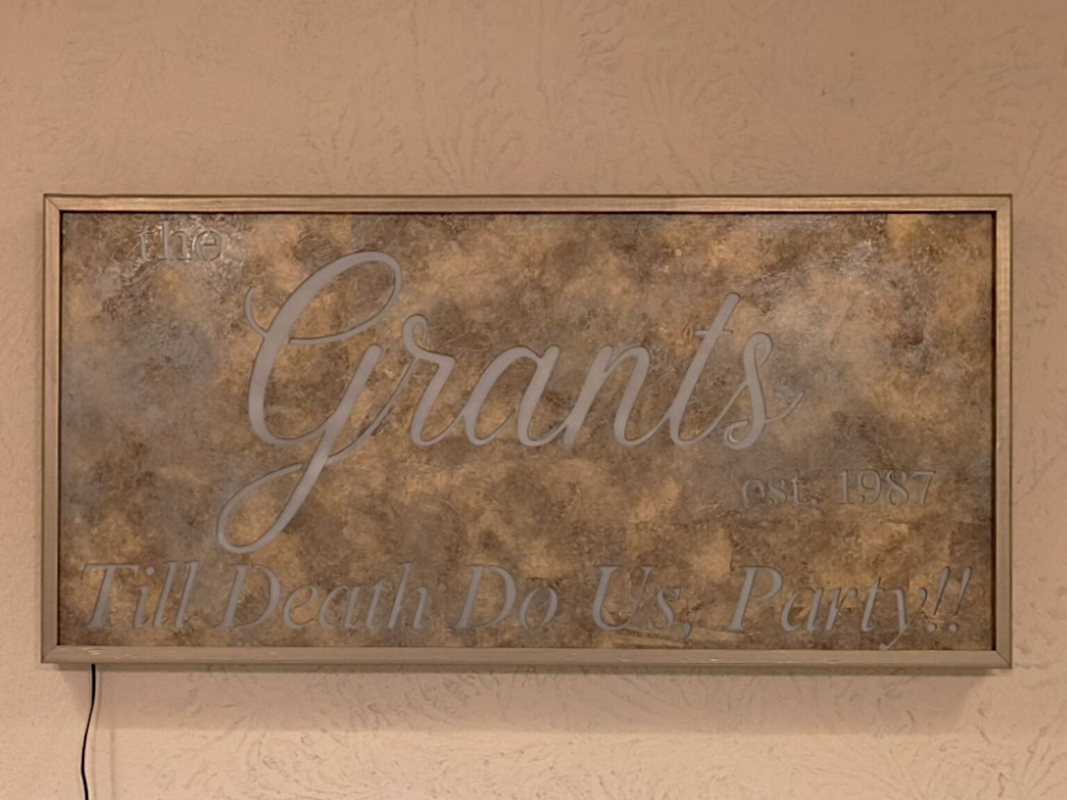 Make Your Own Light Up Sign With This Step-by-Step DIY Tutorial.