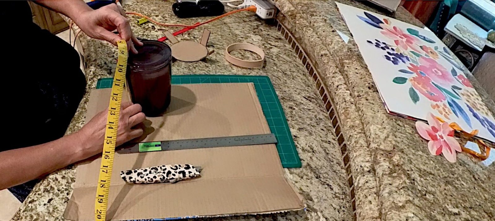 Custom Gift Package for a Candle Jar